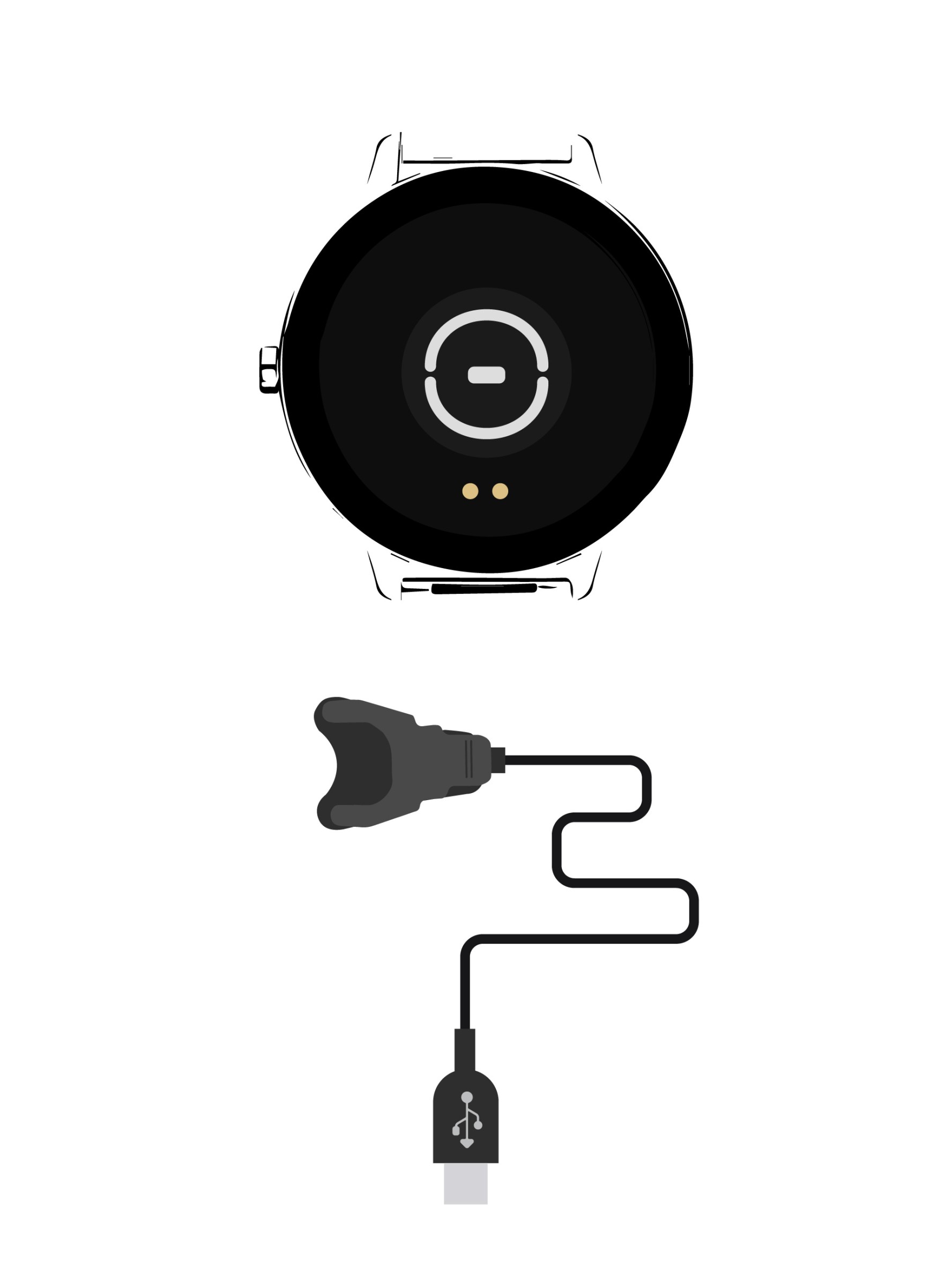 Smartwatch Charger ONE APP Lefun Health - OSWC02 | ONE