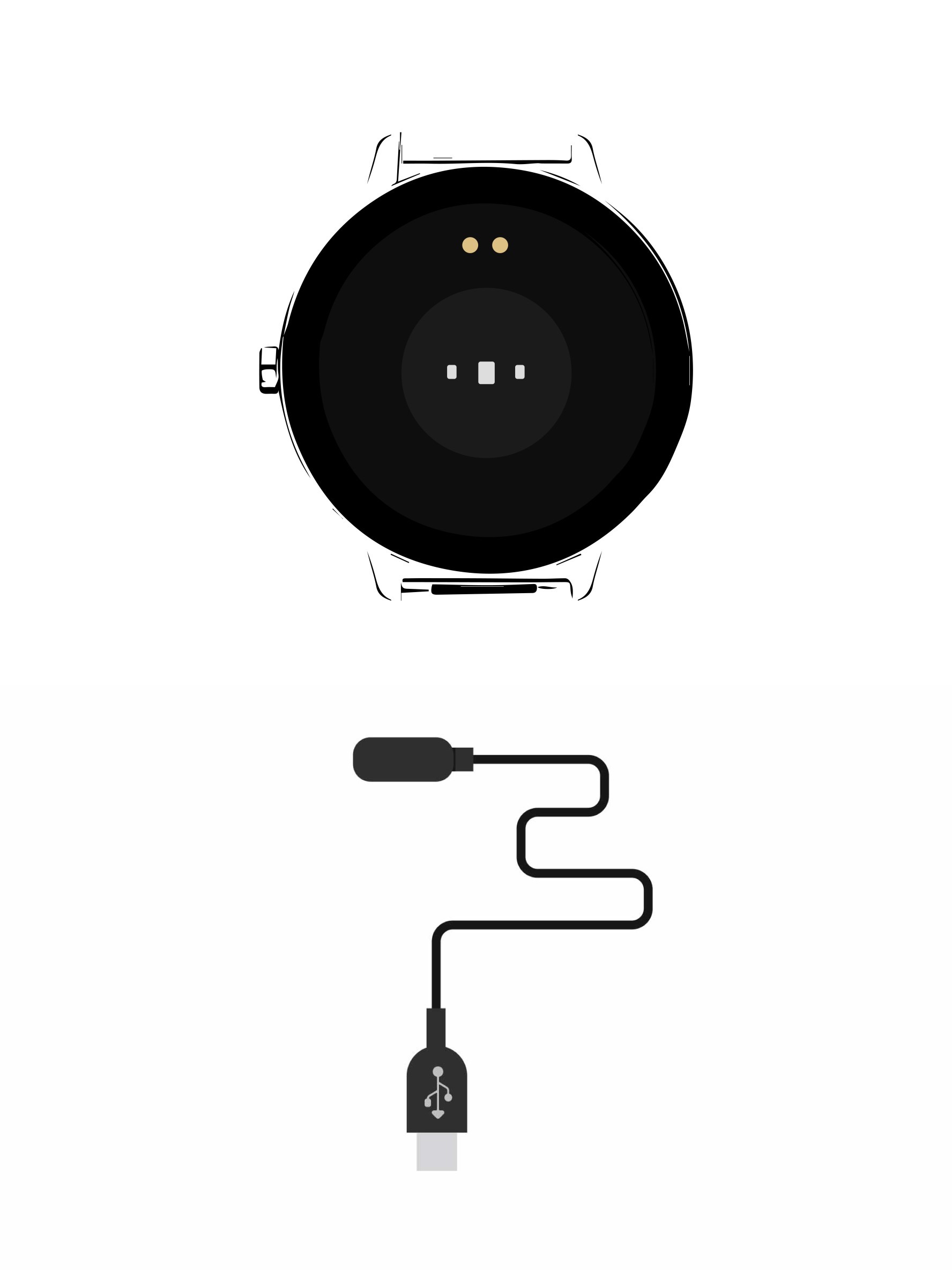 Smartwatch Charger ONE Box GlamCall APP One Smart - OSWC07 - ONE